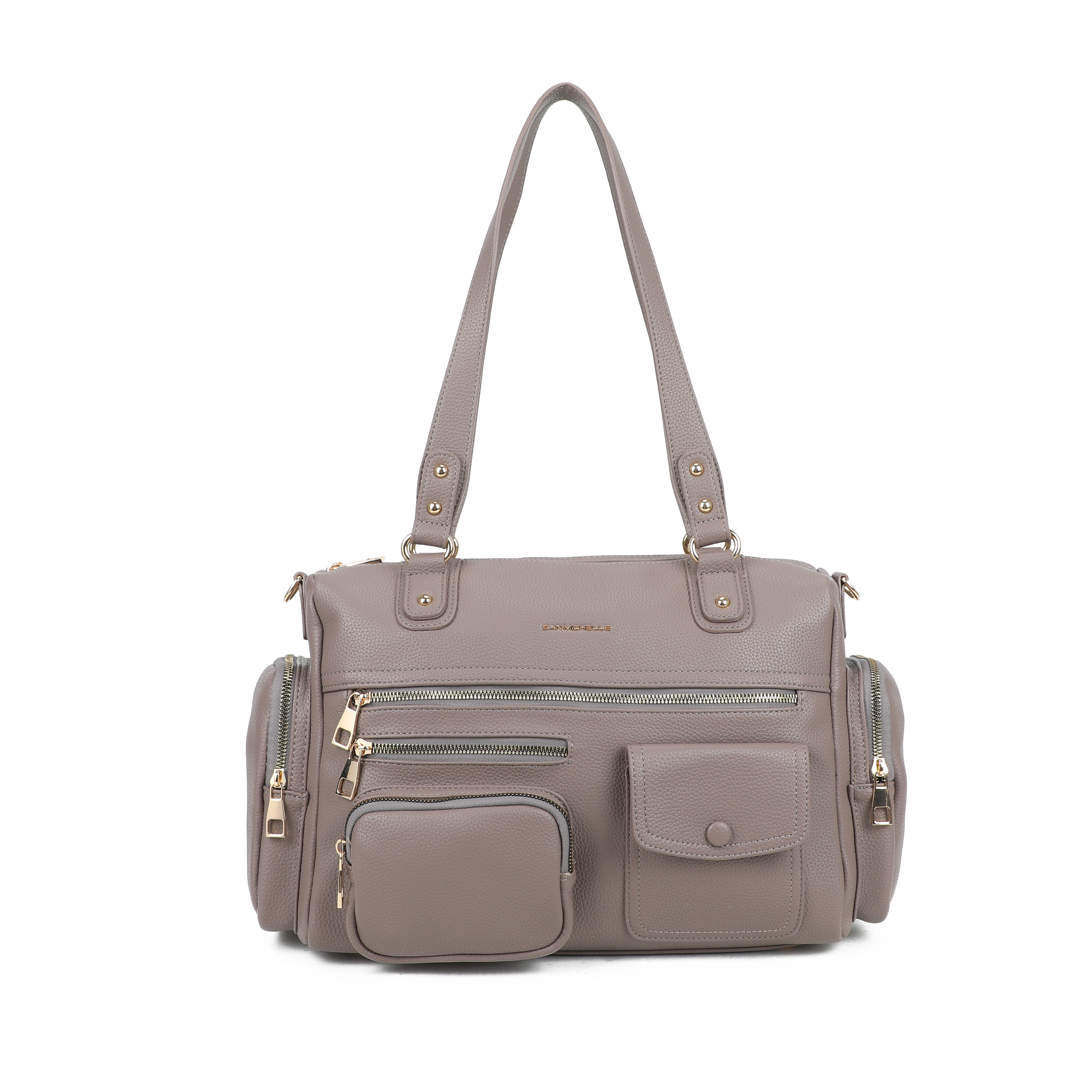 Georgia Shoulder Bag - Taupe – San Michelle Bags